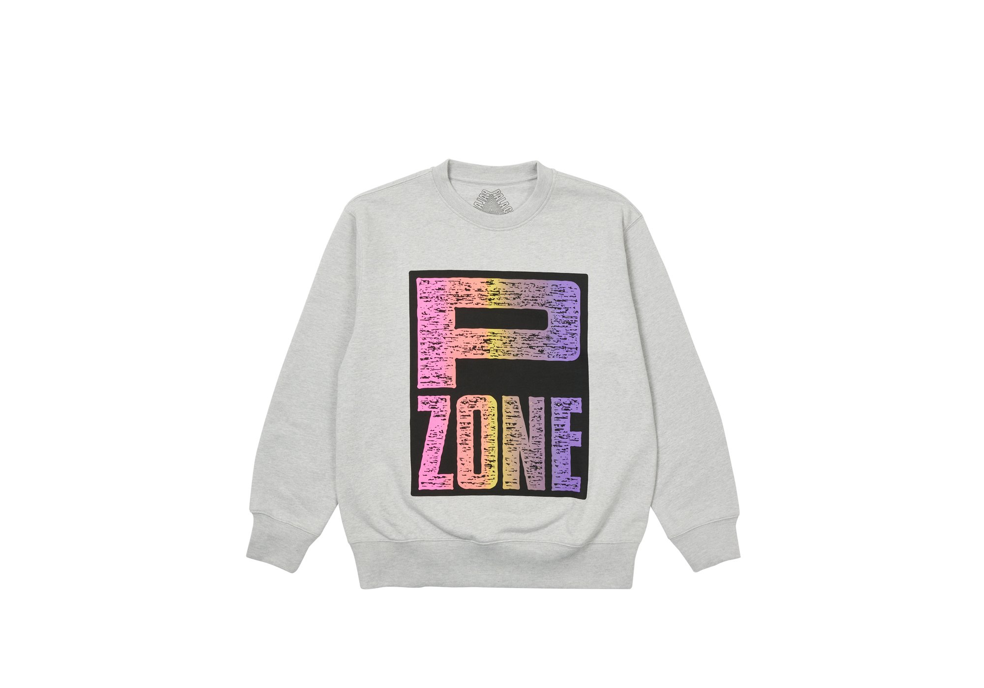 PALACE M-ZONE MUTANT P-ZONE FADE CREW GREY MARLを購入 - Novelship