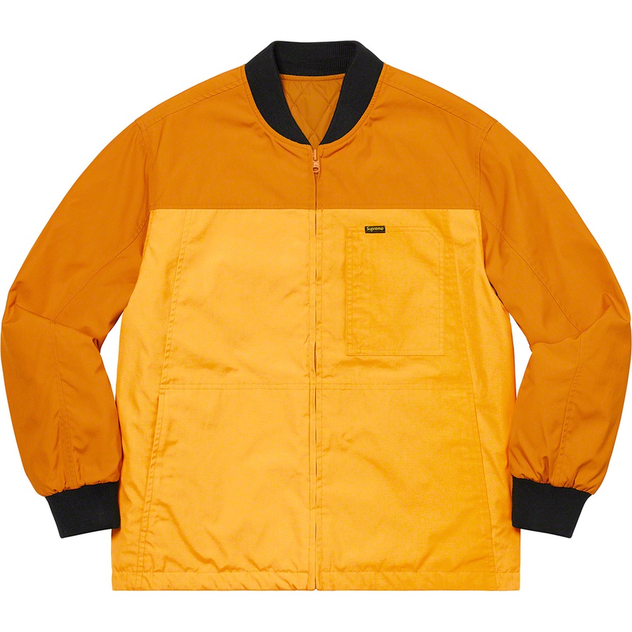 Supreme Reversible Tech Work Jacket Mustard - Novelship