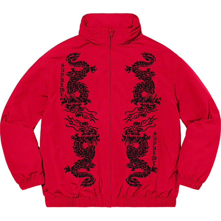 Supreme Dragon Track Jacket Red - Novelship