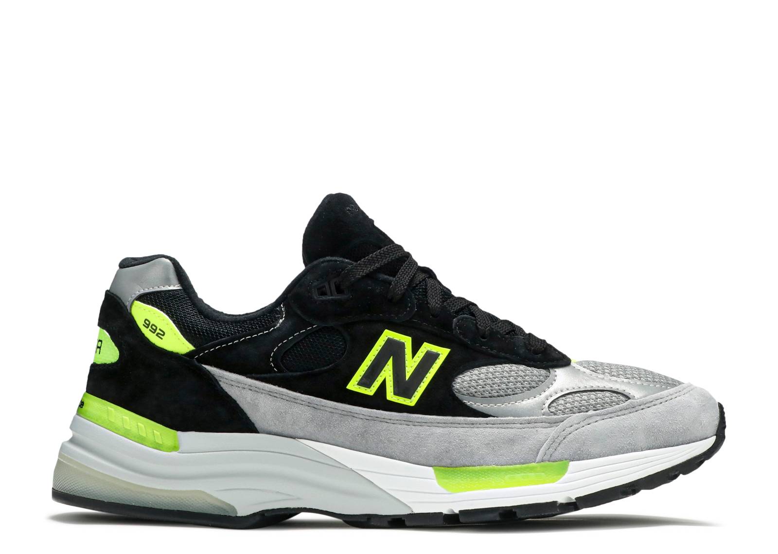 New Balance 992 Made In USA 'Black Grey Volt' - M992TQ - Novelship