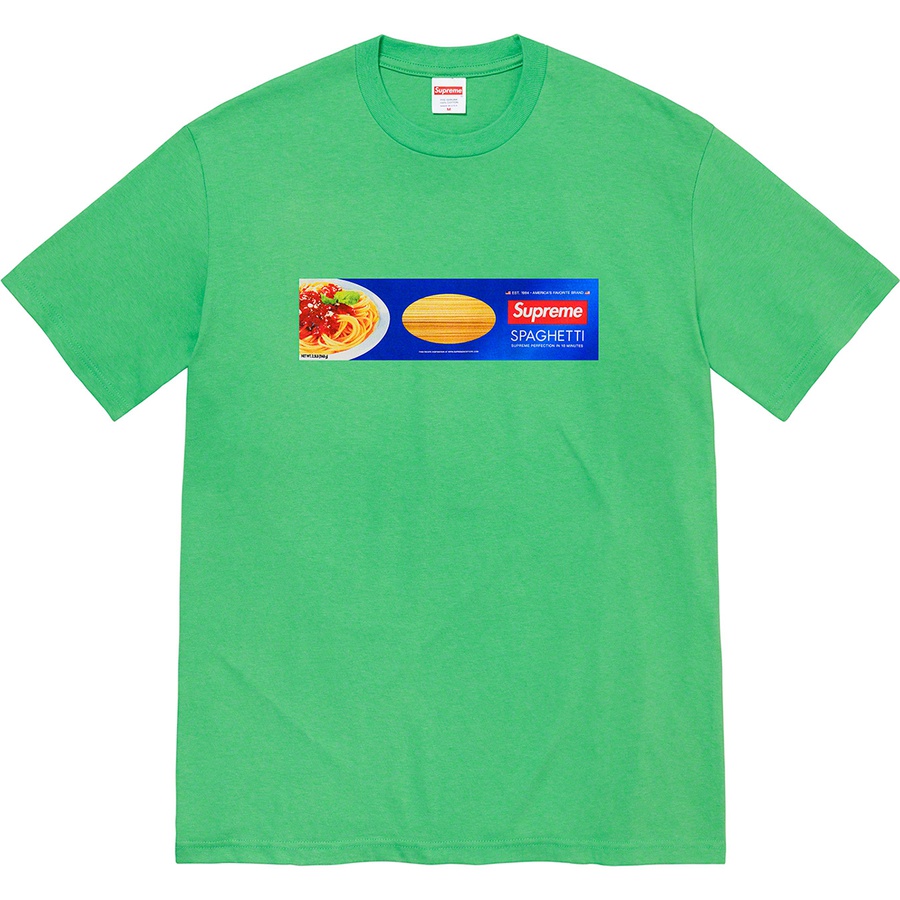 Supreme Spaghetti Tee Green - Novelship