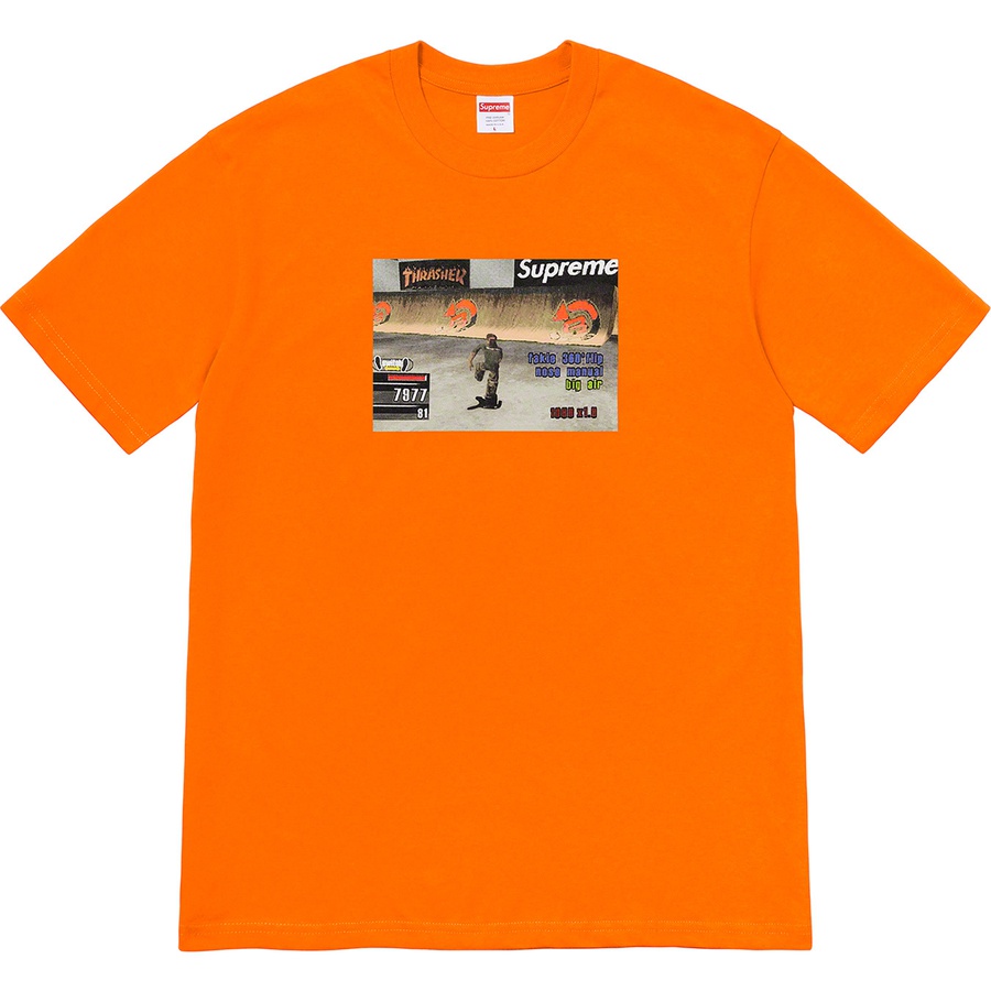 Supreme®/Thrasher® Game Tee Orange - Novelship