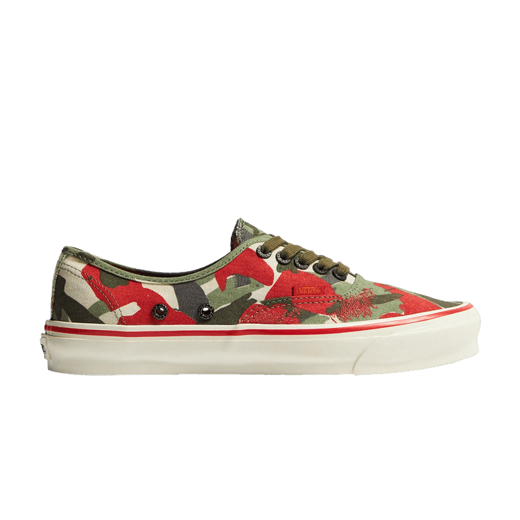 Nigel Cabourn x Vans OG Authentic LX 'Army Green Camo' - VN0A4BV99RB ...