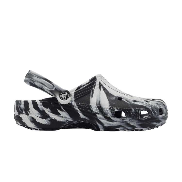 Crocs Classic Marbled Clog 'White Black' - 206867-103 - Novelship