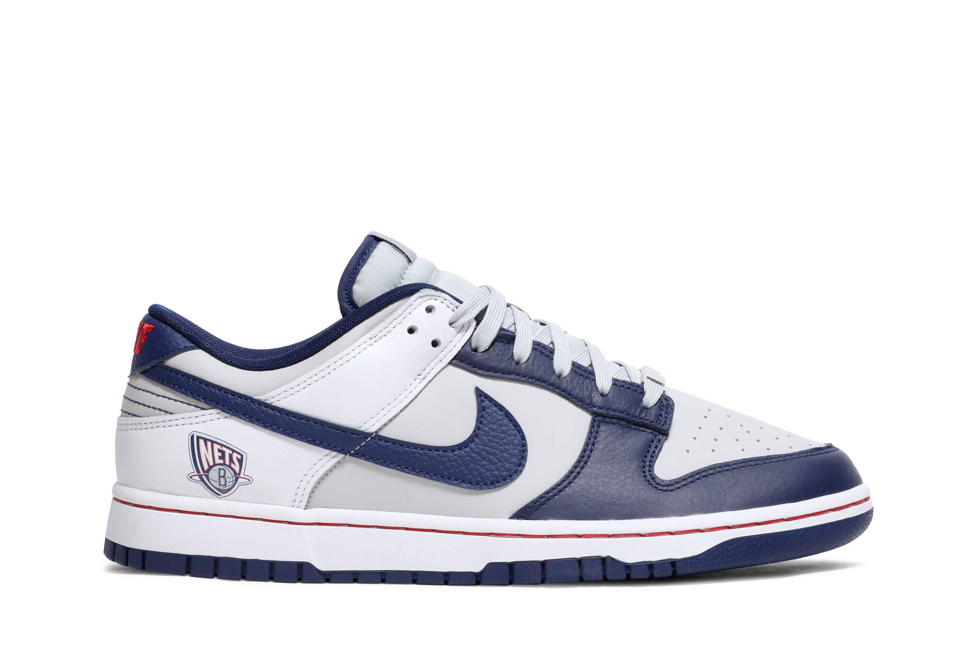 NBA x Nike Dunk Low EMB '75th Anniversary Brooklyn Nets' - DD3363-001 ...