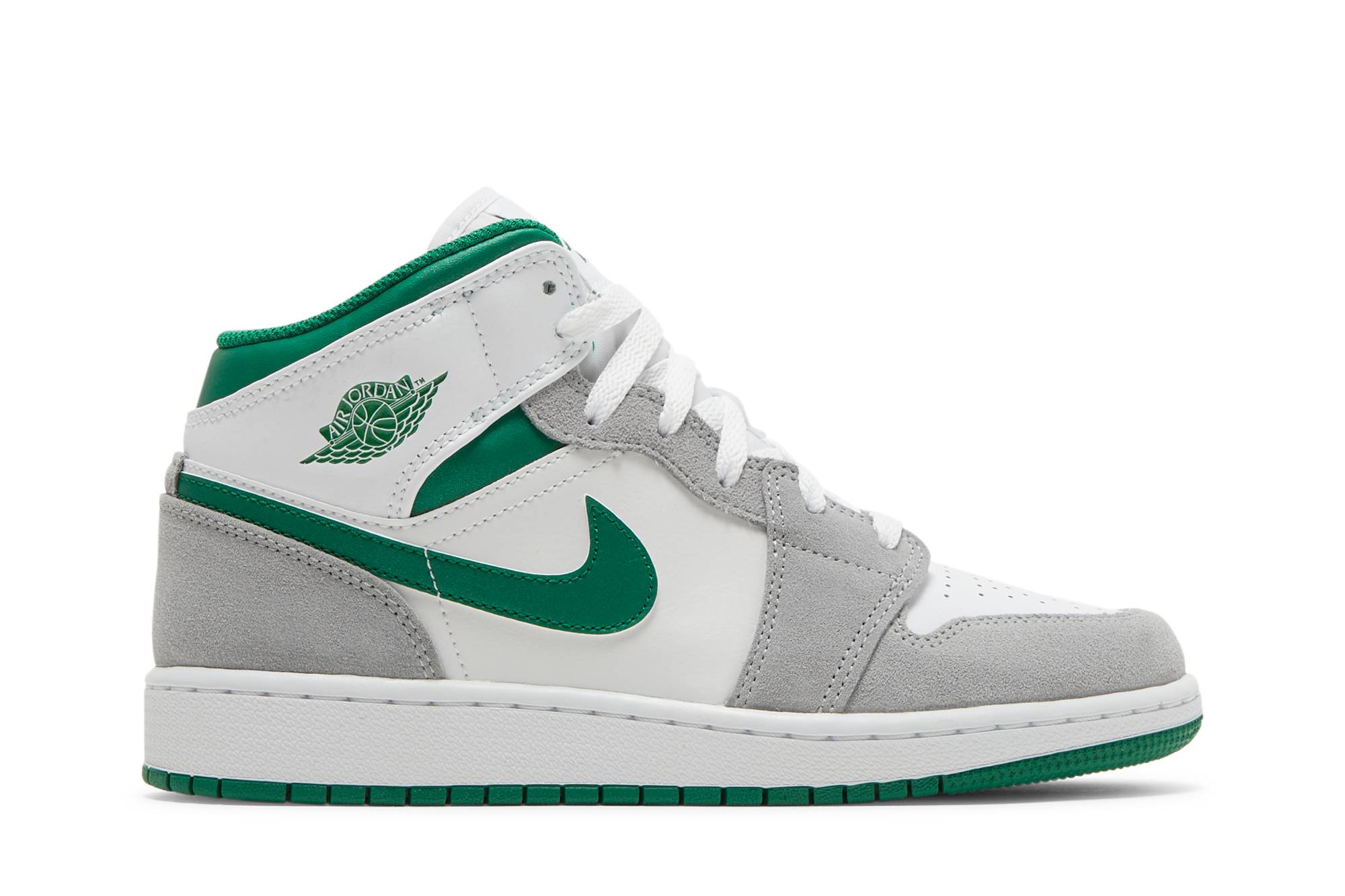 Air Jordan 1 Mid SE 'Grey Pine Green' (GS) - DC7248-103 - Novelship