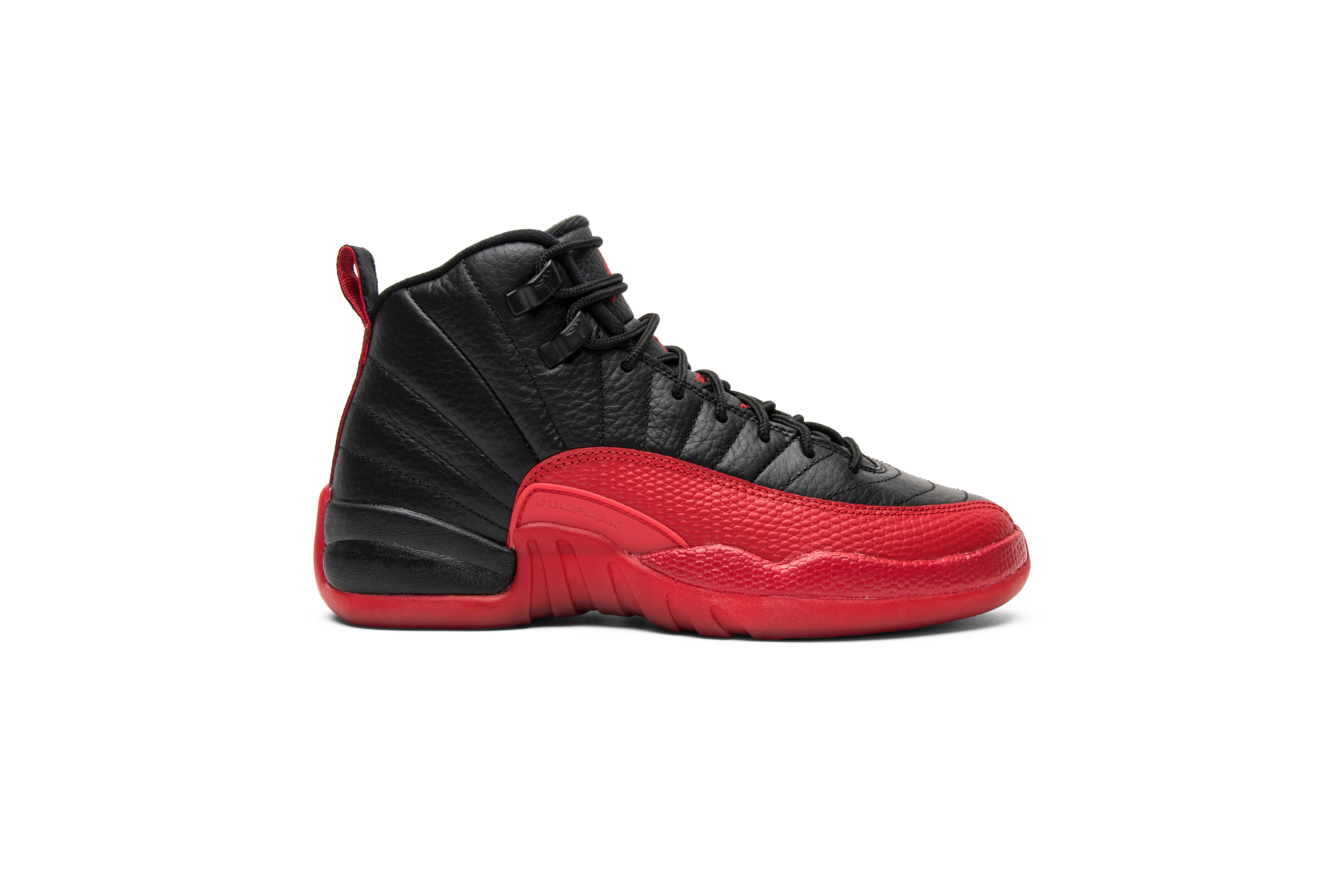 (Grade School) Air Jordan 12 Retro BG 'Flu Game' 2016 153265‑002 ...