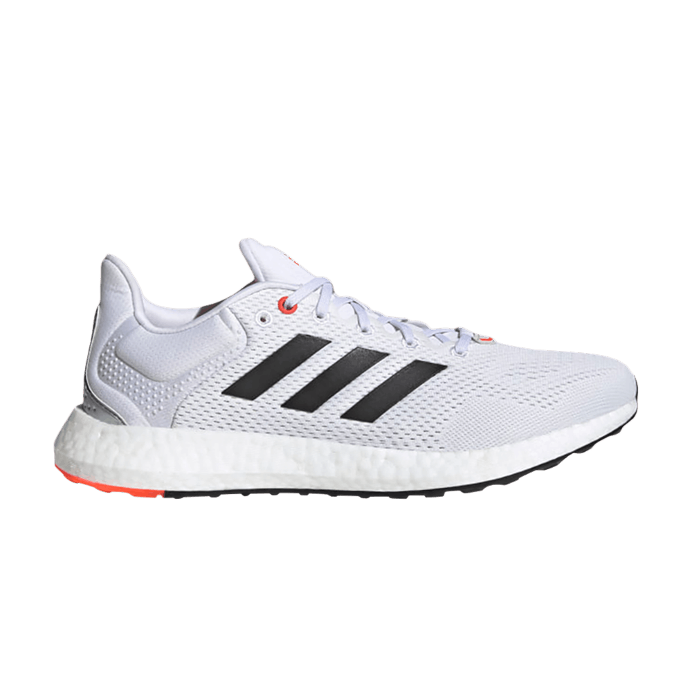 adidas PureBoost 21 'White Solar Red' - GY5099 - Novelship