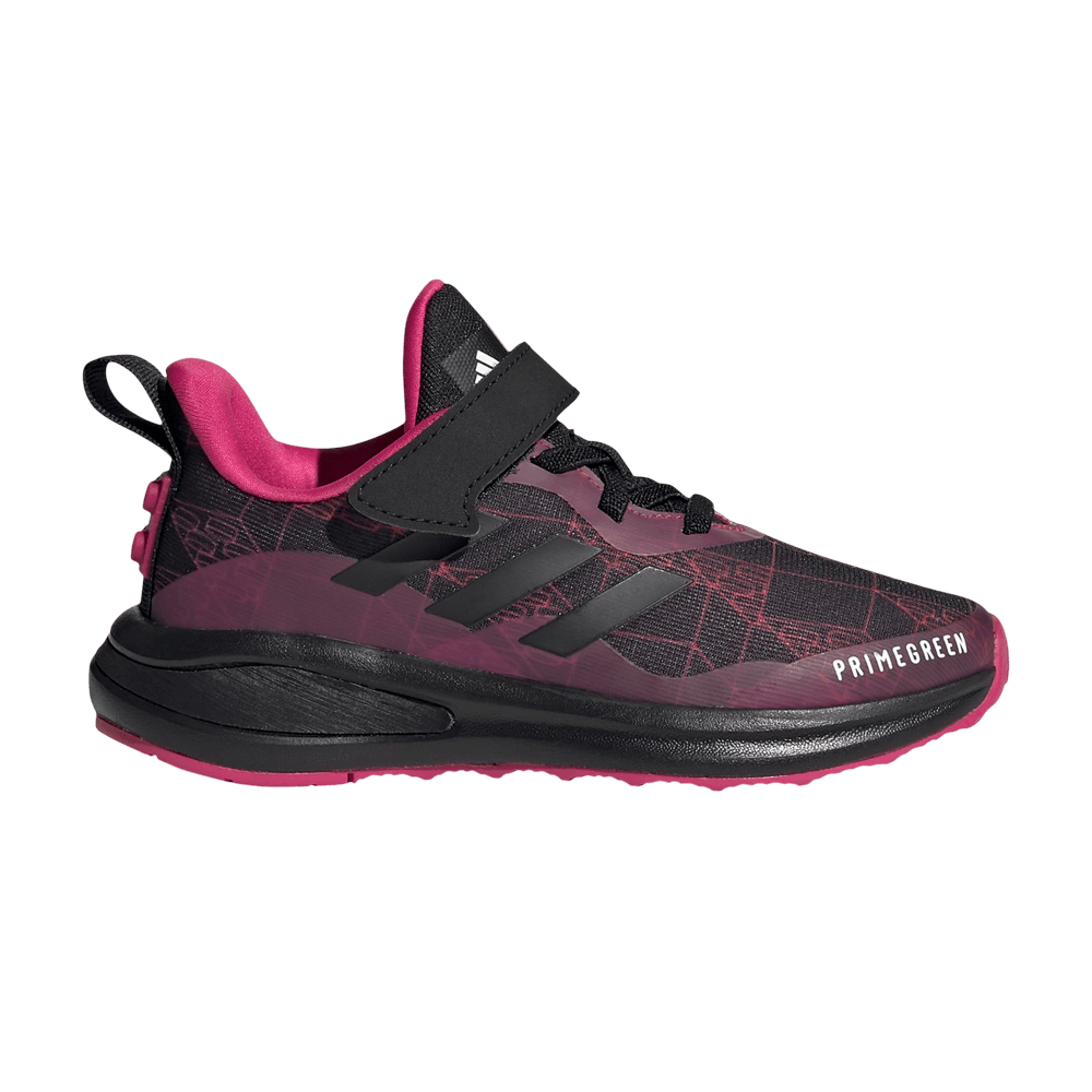 (Youth) LEGO x adidas FortaRun X Elastic Lace J 'Real Magenta Bricks ...