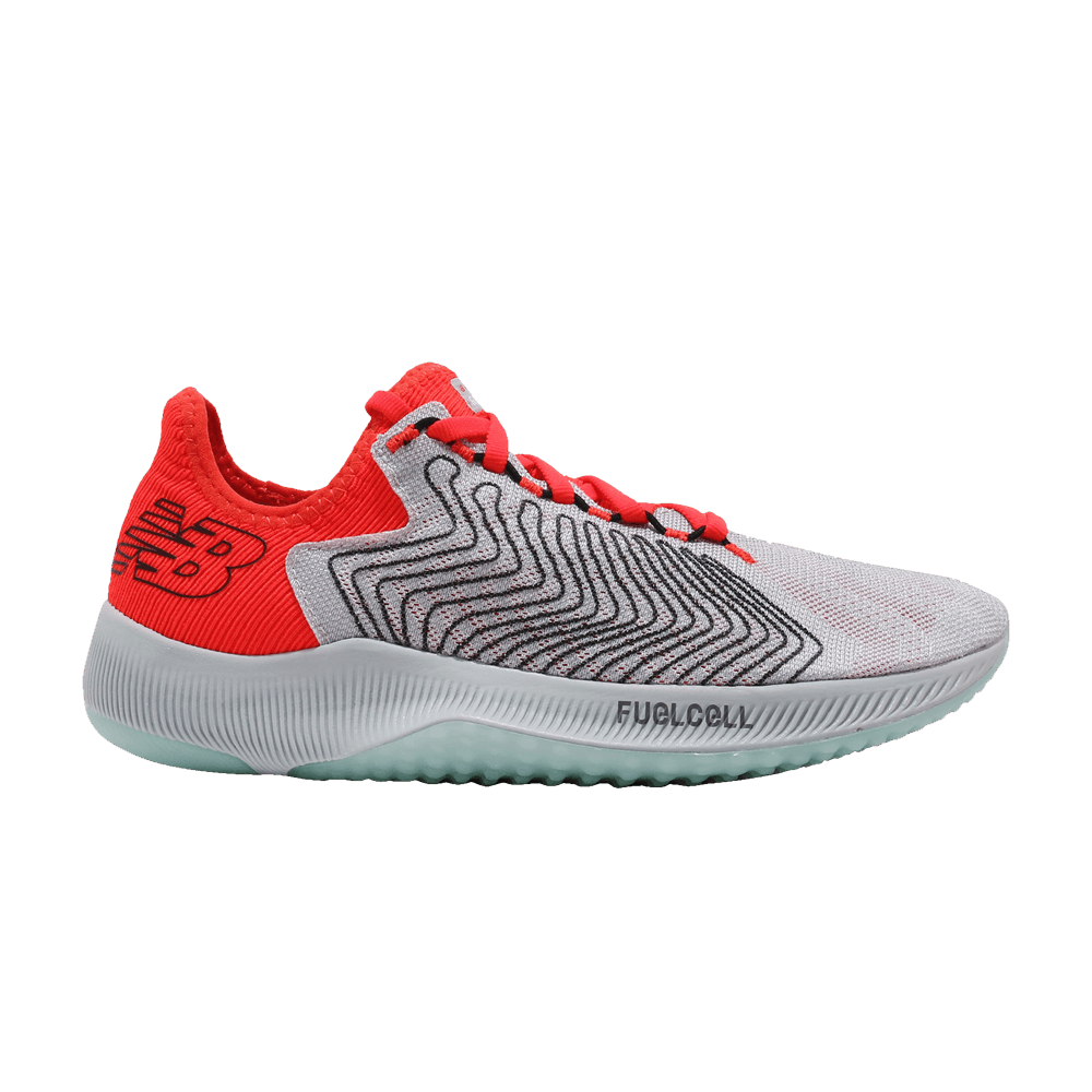 New Balance FuelCell Rebel 2E Wide 'Light Aluminum Neo Flame' MFCXSC‑2E ...