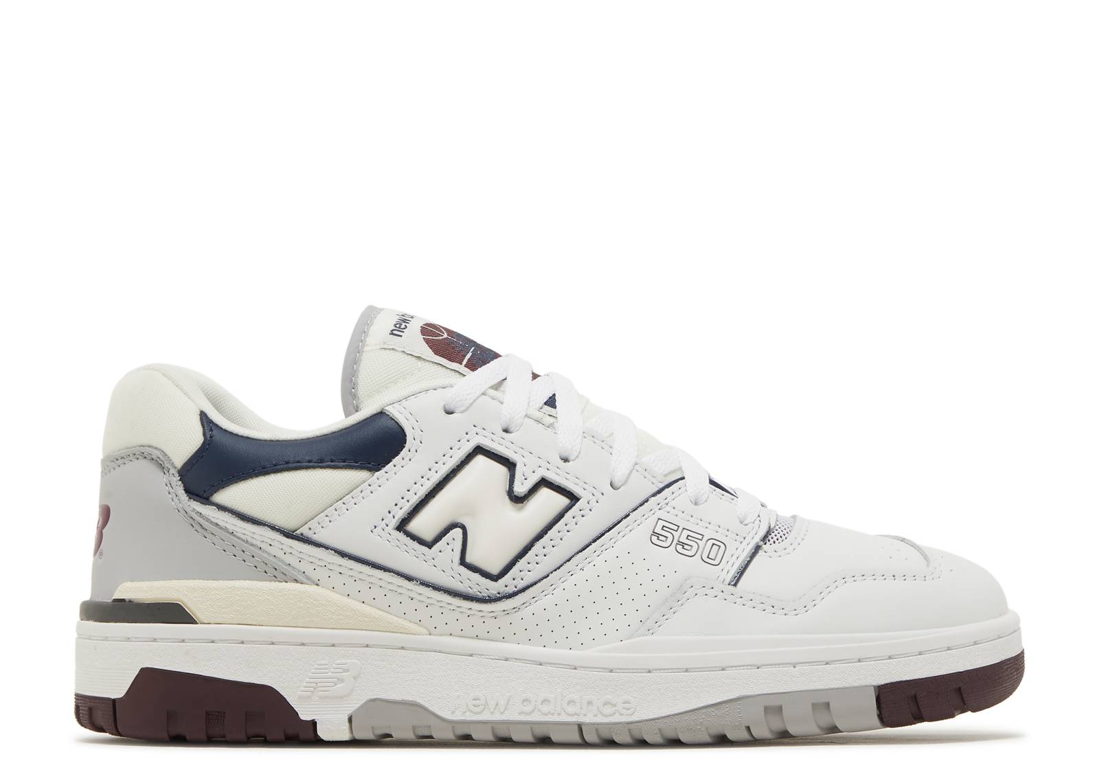 New Balance 550 'White Indigo Burgundy' - BB550PWB - Novelship
