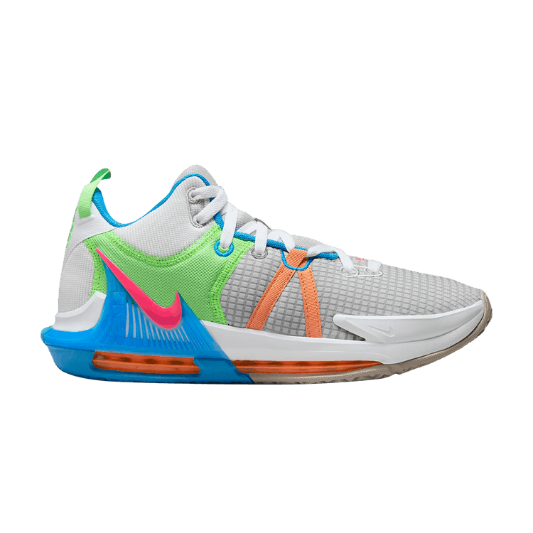 Nike LeBron Witness 7 'Grey Fog Multi‑Color' DM1123‑003 - DM1123-003 ...
