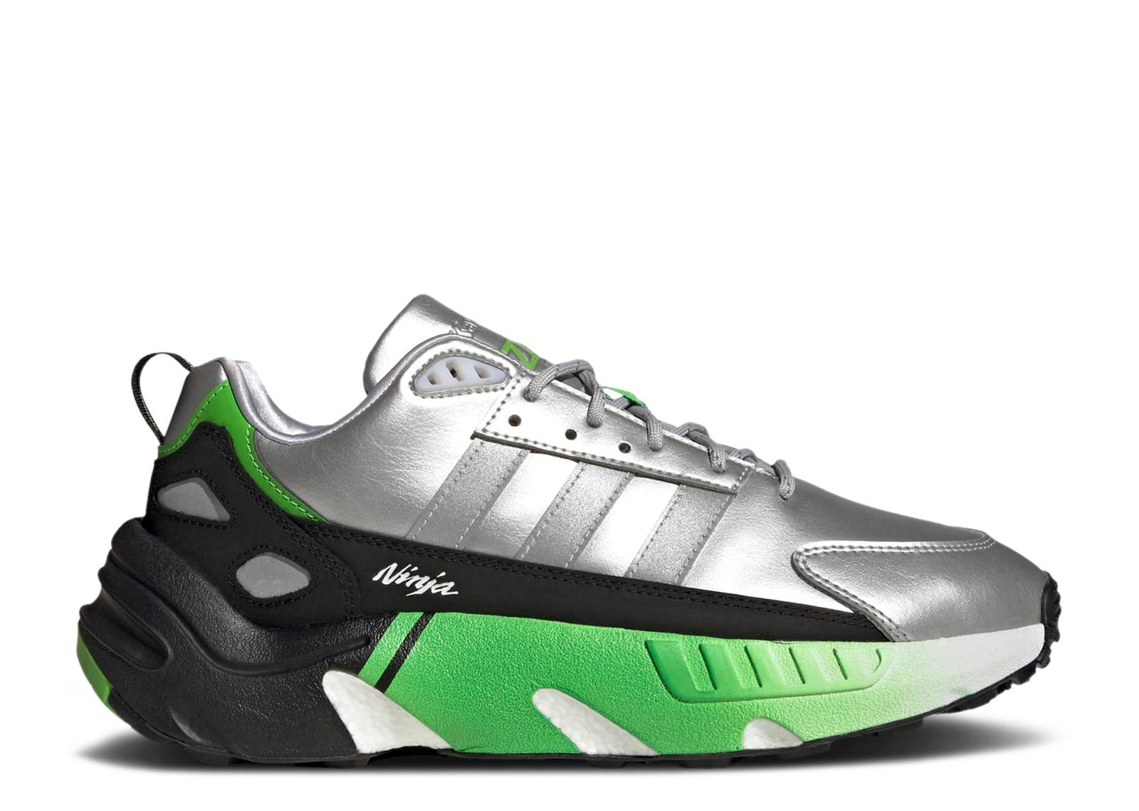 adidas ZX22 Kawasaki 'Silver Metallic/Core Black' - GW2125 - Novelship