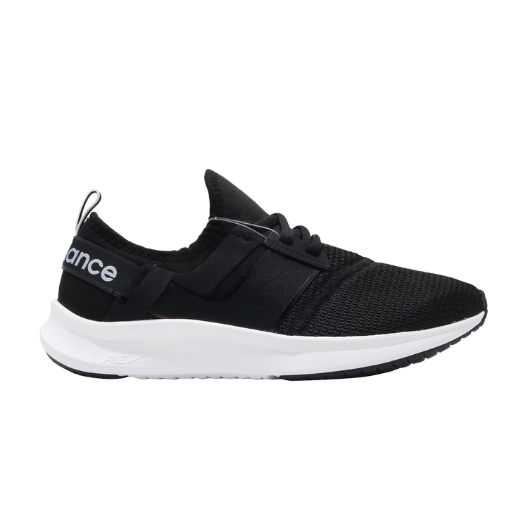 (Women) New Balance FuelCore Nergize Wide 'Black White' WNRGSSB1D ...