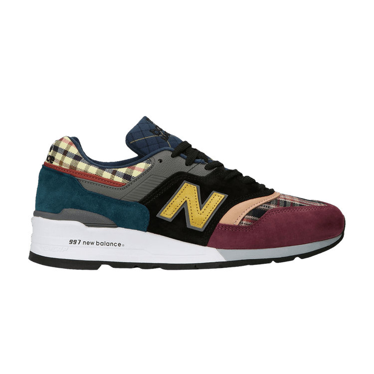 New Balance 997 Made In USA 'Plaid Pack ‑ Burgundy' - M997DJ - Novelship