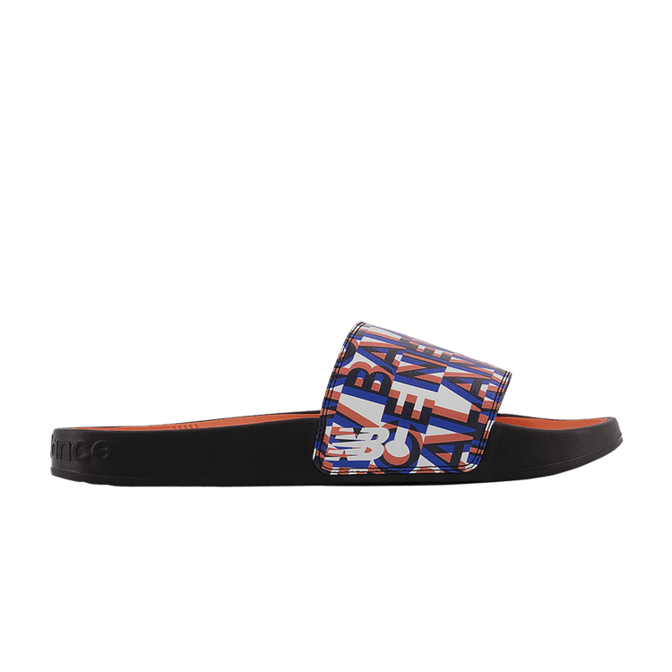 New Balance 200 Slides 'Black Vibrant Orange' - SMF200MO - Novelship