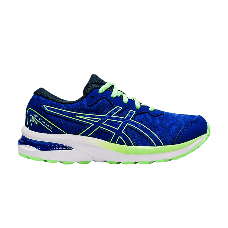 ASICS Gel Cumulus 23 'Mako Blue Bright Lime' (GS) - 1014A230-401 ...