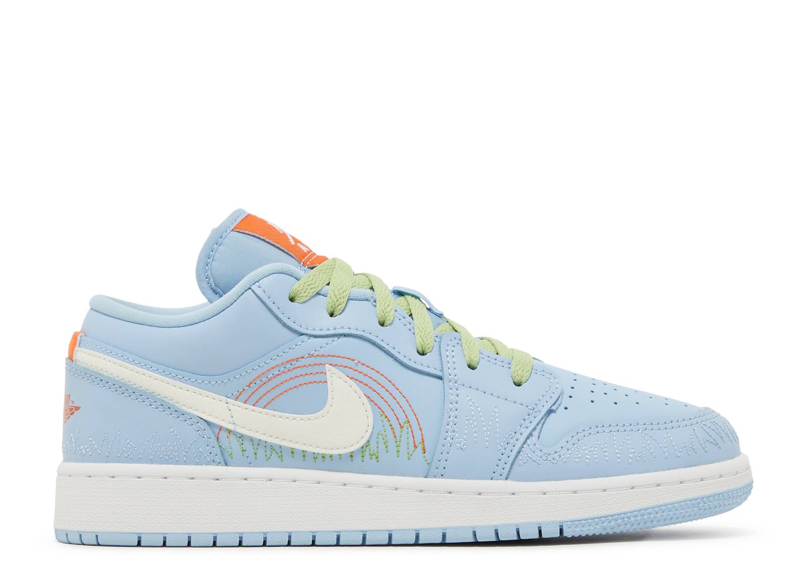 Air Jordan 1 Low SE 'Blue Stitch' (GS) - DO8227-400 - Novelship