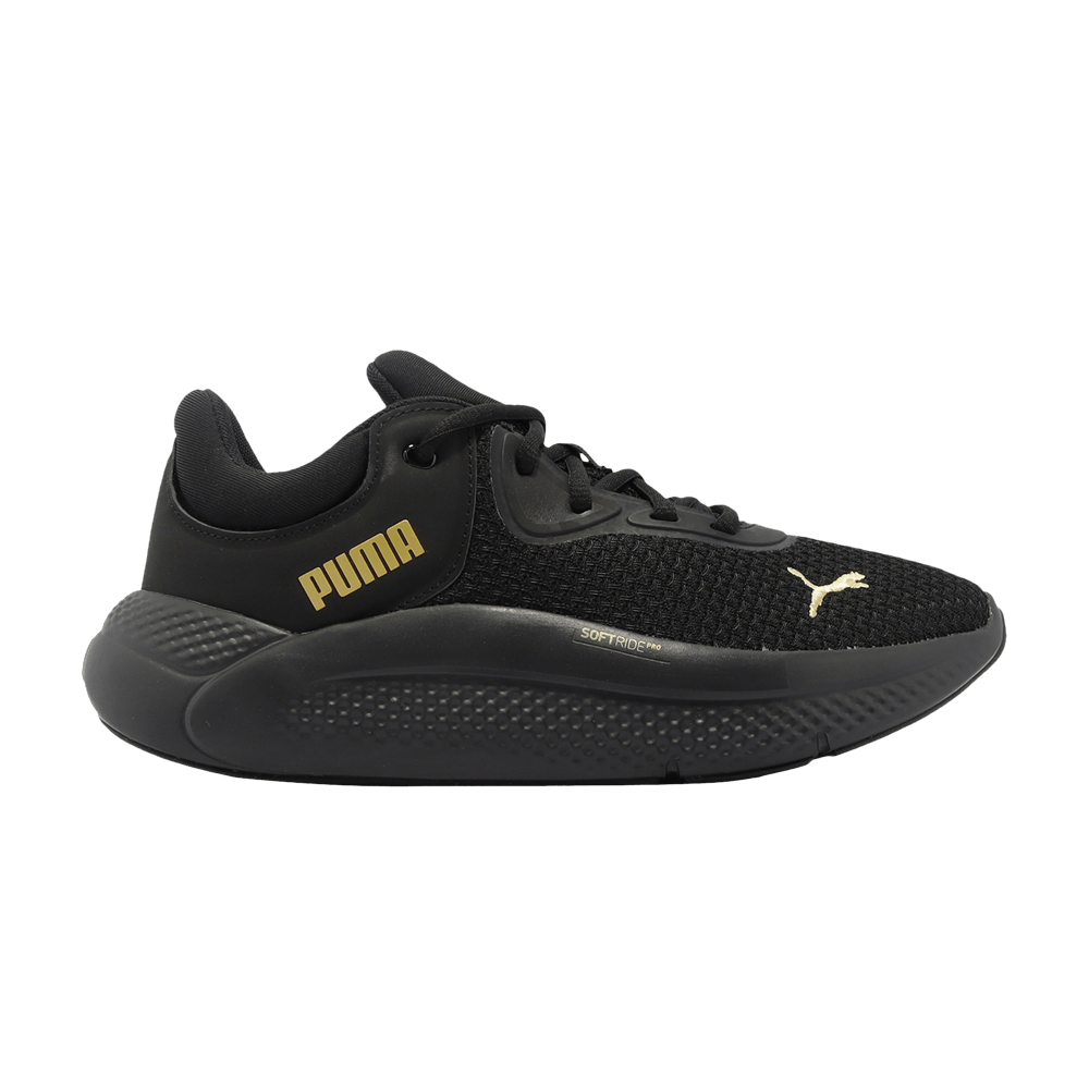 (Women) Puma Softride Pro 'Metallic ‑ Black Team Gold' 377058‑01 ...