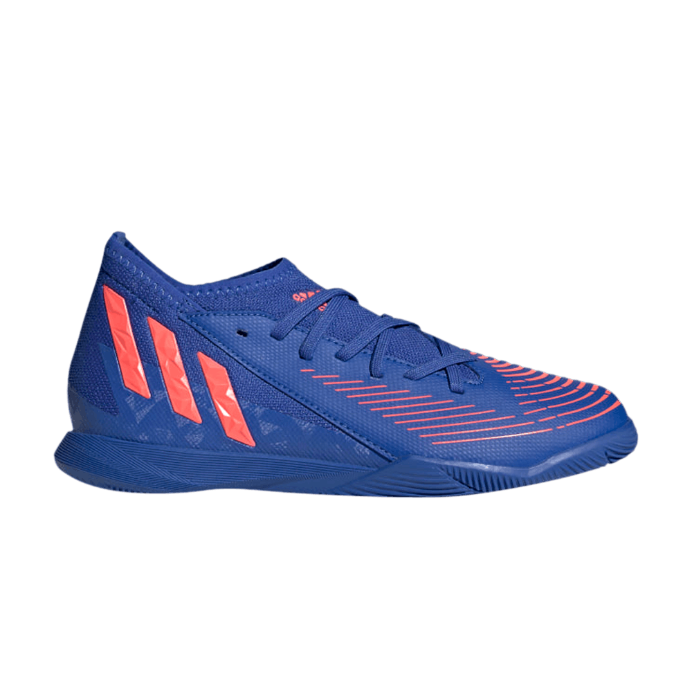 (Preschool) (Grade School) adidas Predator Edge.3 IN 'Hi-Res Blue Turbo ...