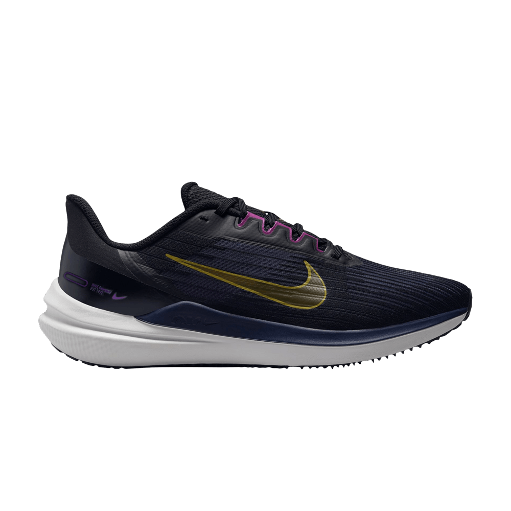 Nike Air Winflo 9 'Black Gold Suede' DD6203‑007 - DD6203-007 - Novelship