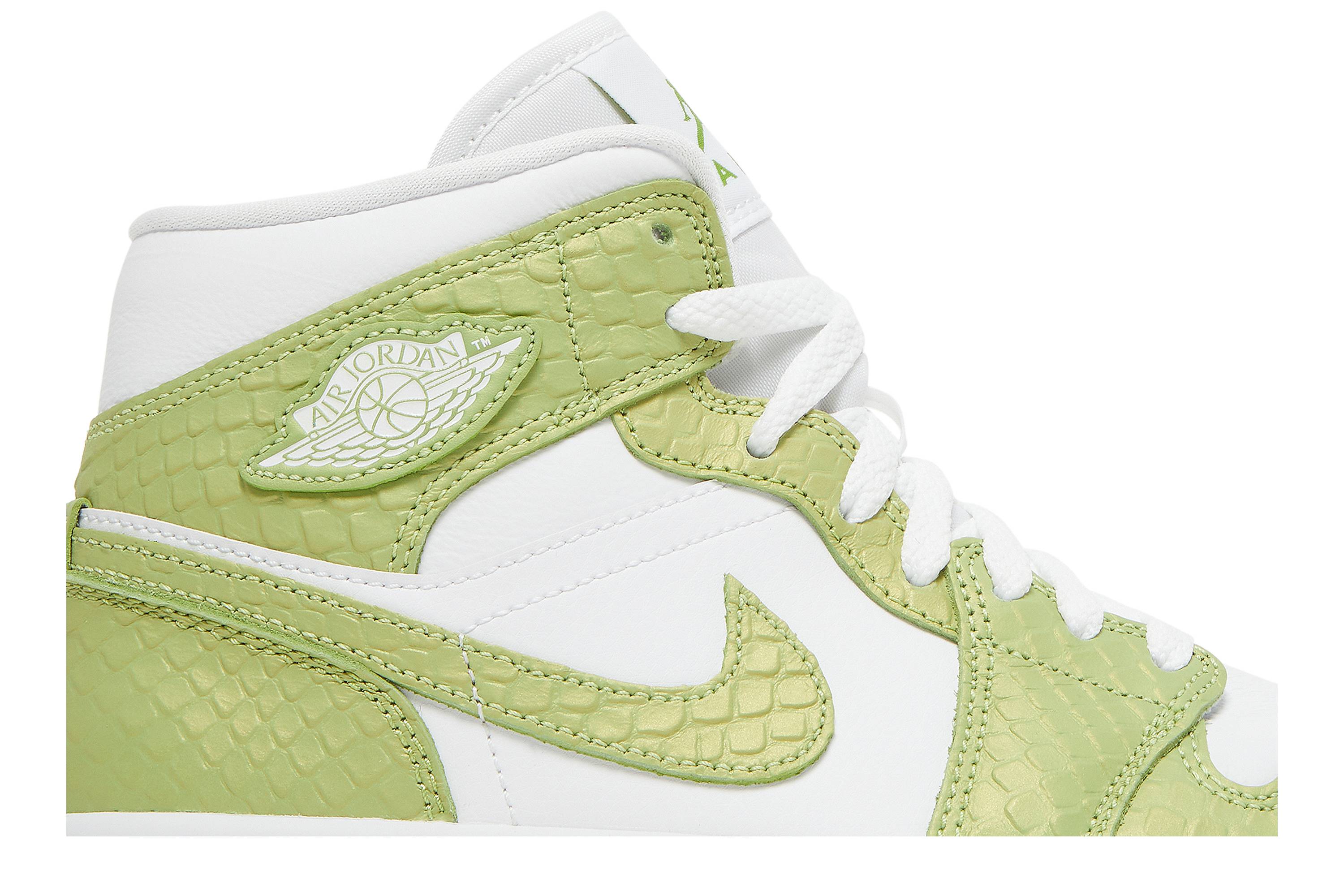 Air Jordan 1 Mid SE 'Green Python' (WMNS) - DV2959-113 - Novelship