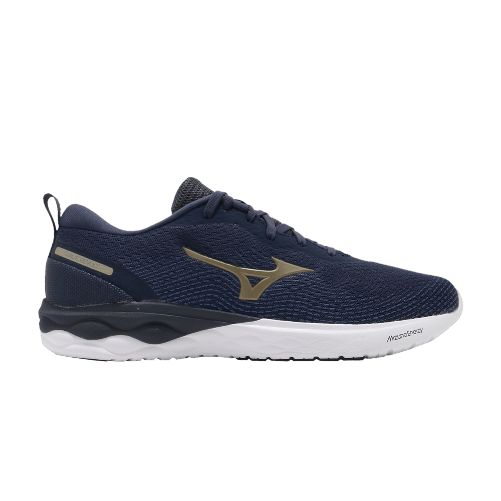 Mizuno Wave Revolt 'Navy Gold' J1GC208147 - Novelship