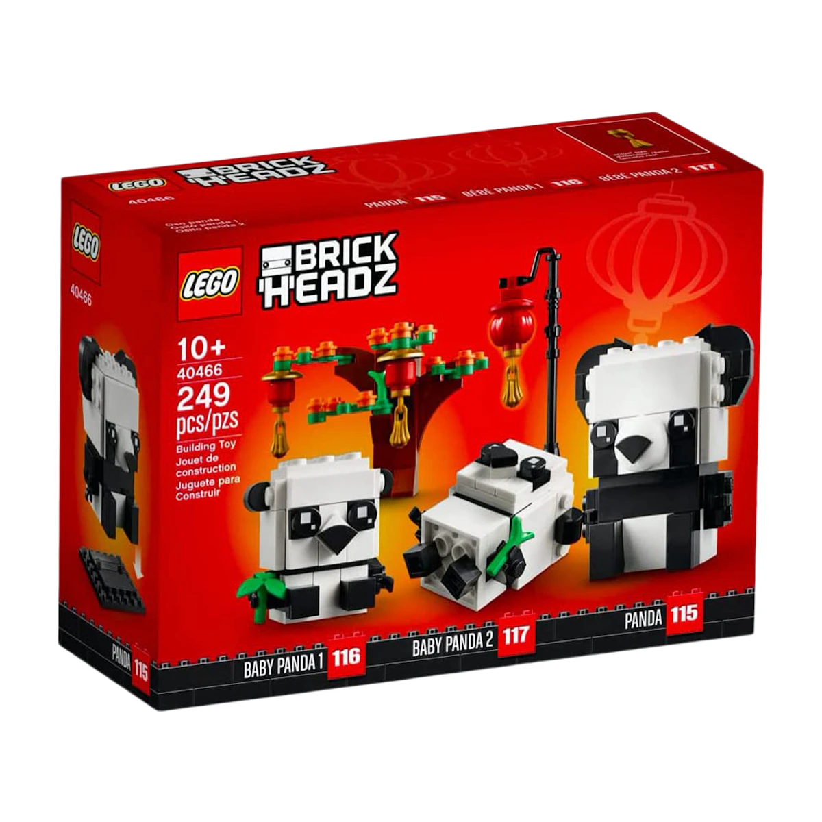 LEGO Brick Headz Chinese New Year Pandas Set 40466 - Great Gifts Club LEGO Brick Headz Chinese New Year Pandas Set 40466 - Great Gifts Club
