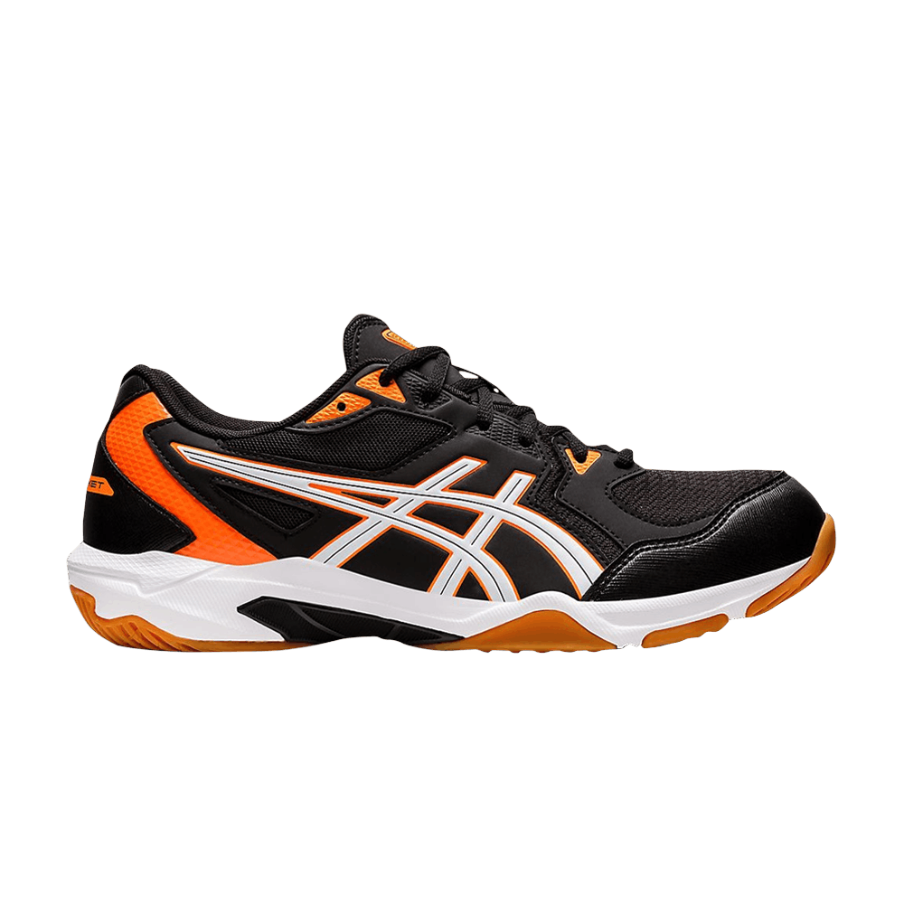 ASICS Gel Rocket 10 2E Wide 'Black Shocking Orange' 1073A053-011 ...