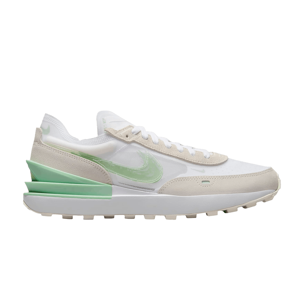 Nike Waffle One 'Double Swoosh ‑ White Enamel Green' DX2647‑100 ...
