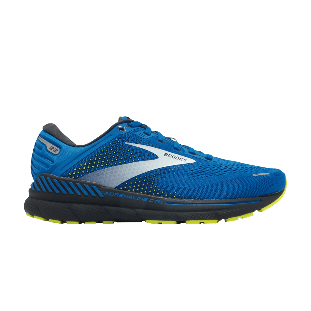 Brooks Adrenaline GTS 22 'Blue Yellow' 110366-1D-413 - 110366-1D-413 ...