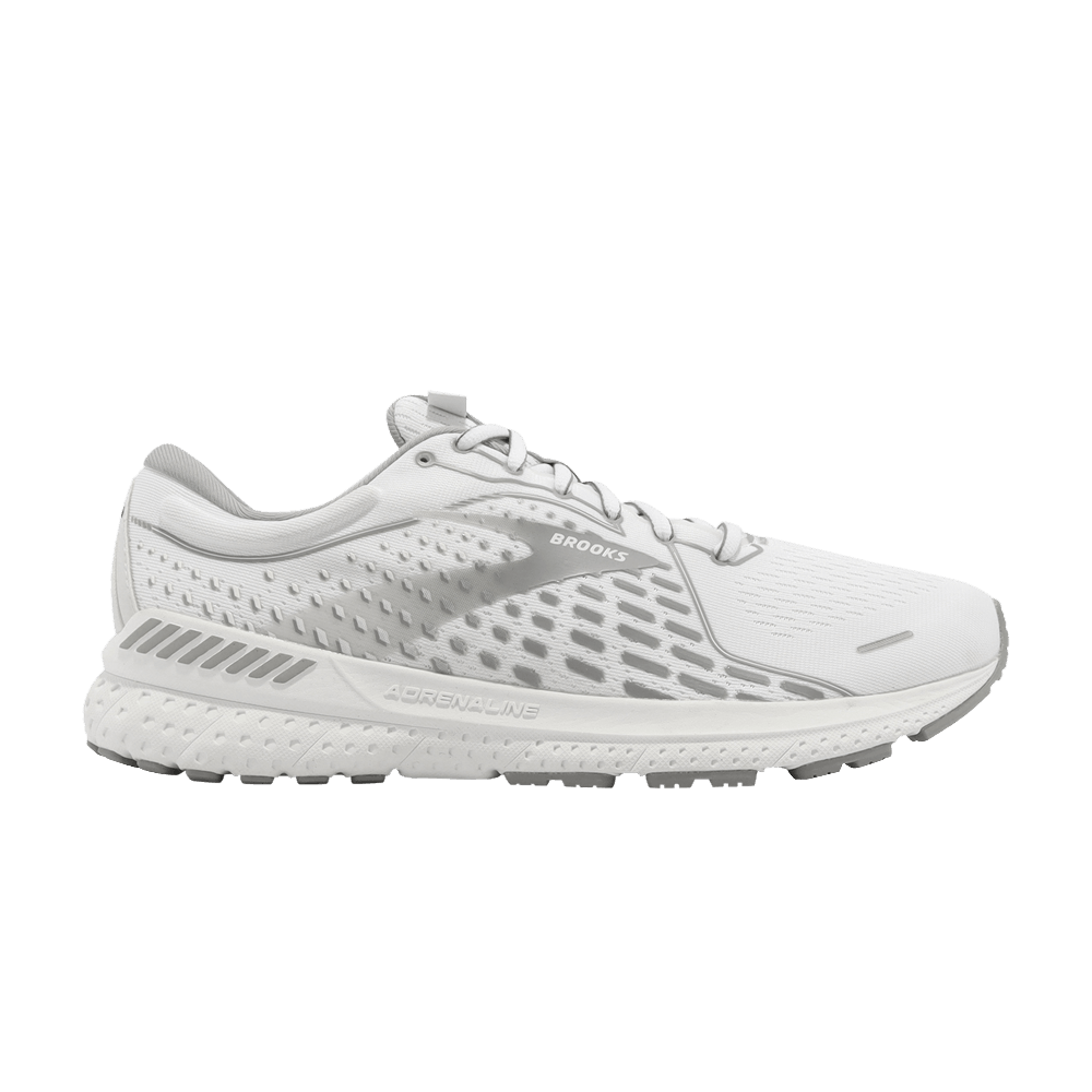 Brooks Adrenaline GTS 21 'White Grey' 110349-1D-153 - 110349-1D-153 ...