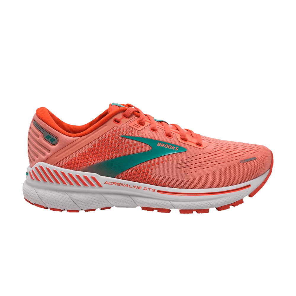 (Women) Brooks Adrenaline GTS 22 'Coral Latigo Bay' 120353‑1B‑680 ...