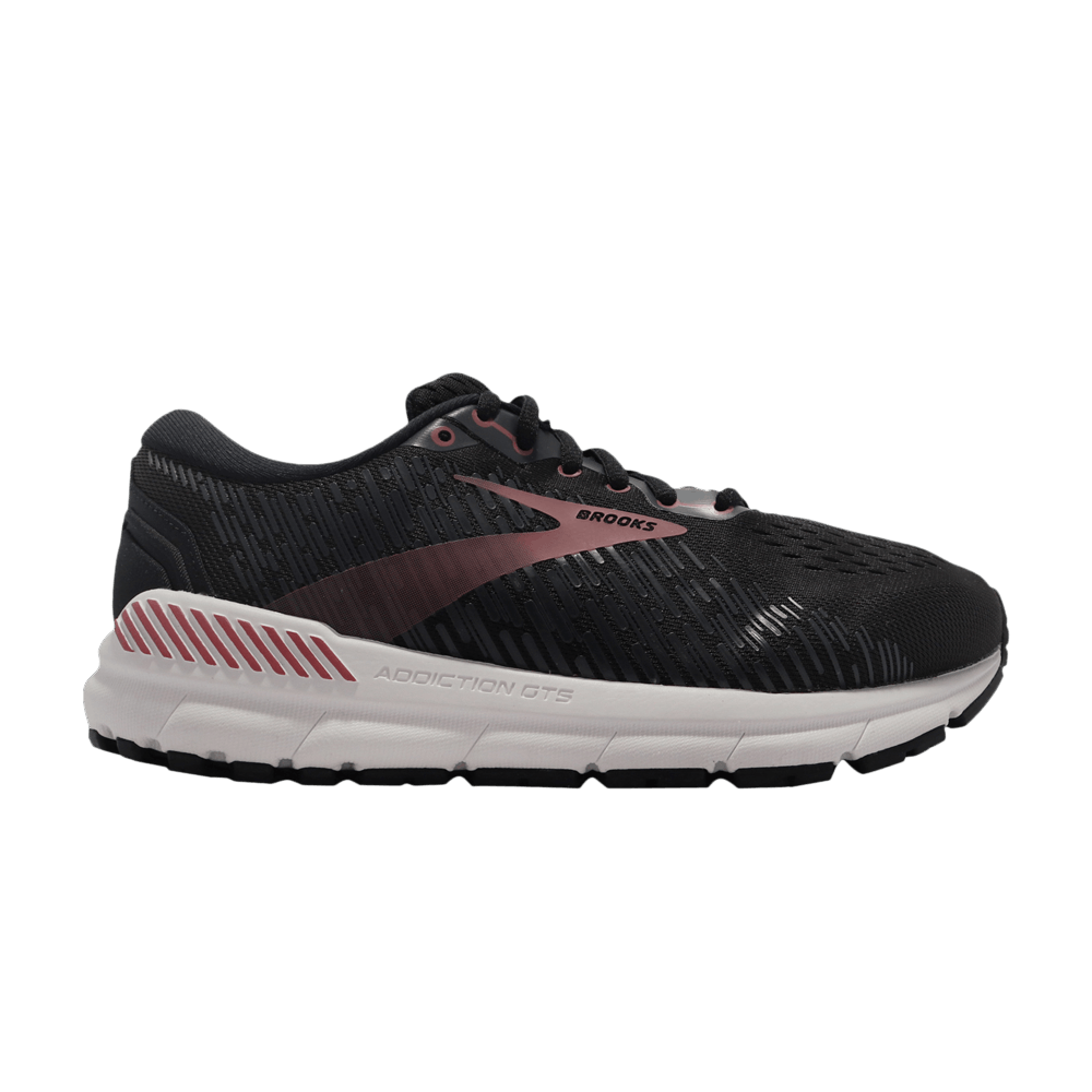(Women) Brooks Addiction GTS 15 2E Extra Wide 'Black Pink' 120352-2E ...