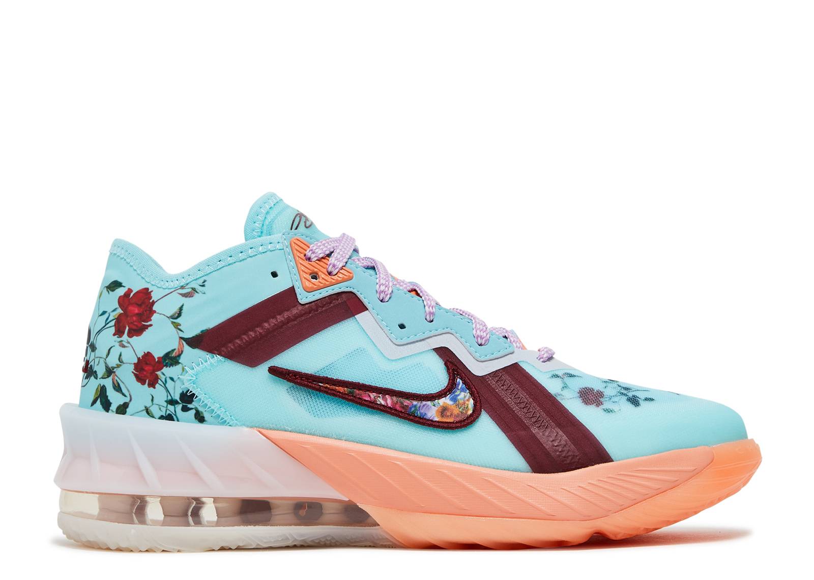 Nike LeBron 18 Low 'Floral' (GS) - DN4177-400 - Novelship
