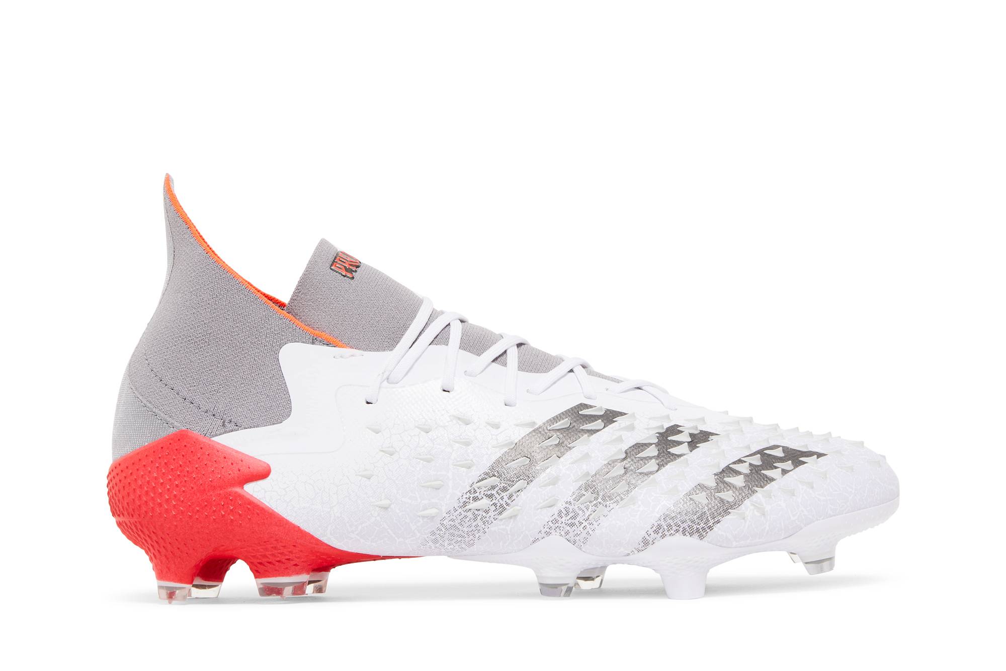 adidas Predator Freak.1 FG 'Demonskin ‑ White Solar Red' - FY6255 ...