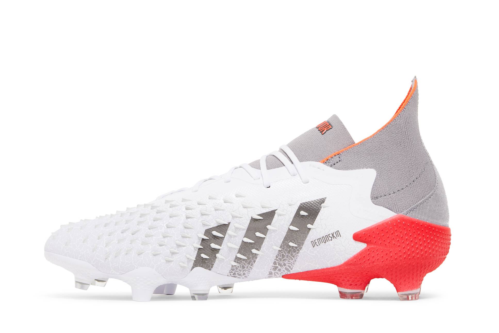 adidas Predator Freak.1 FG 'Demonskin ‑ White Solar Red' - FY6255 ...