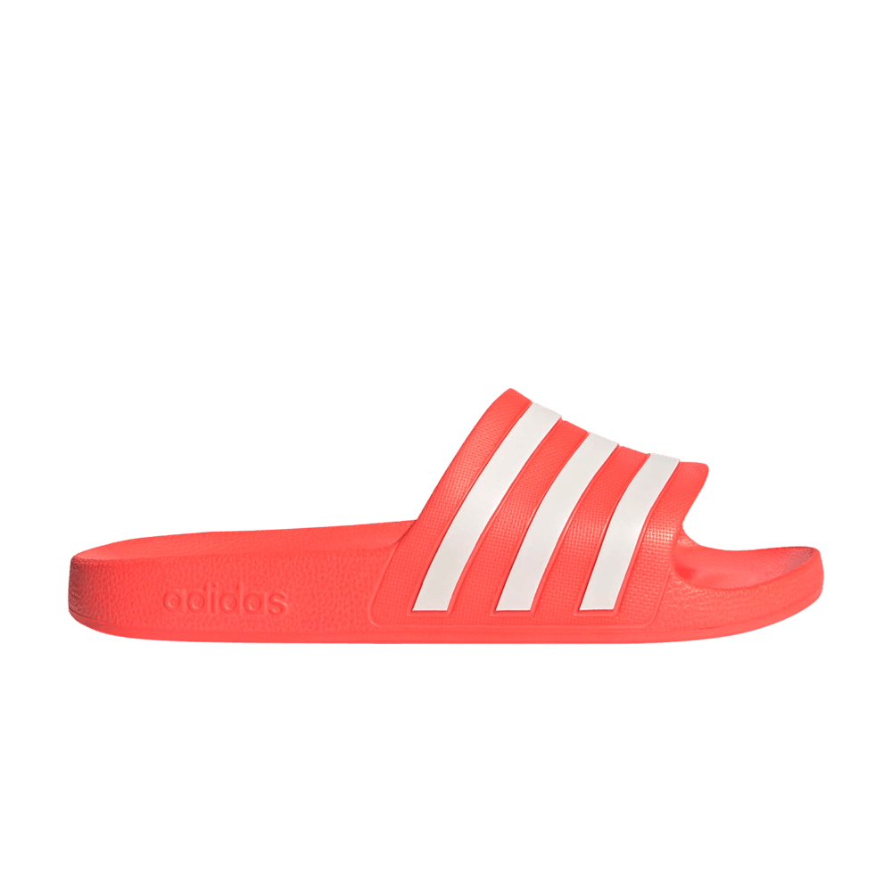 adidas Adilette Aqua Slide 'Solar Red White' - GZ5235 - Novelship
