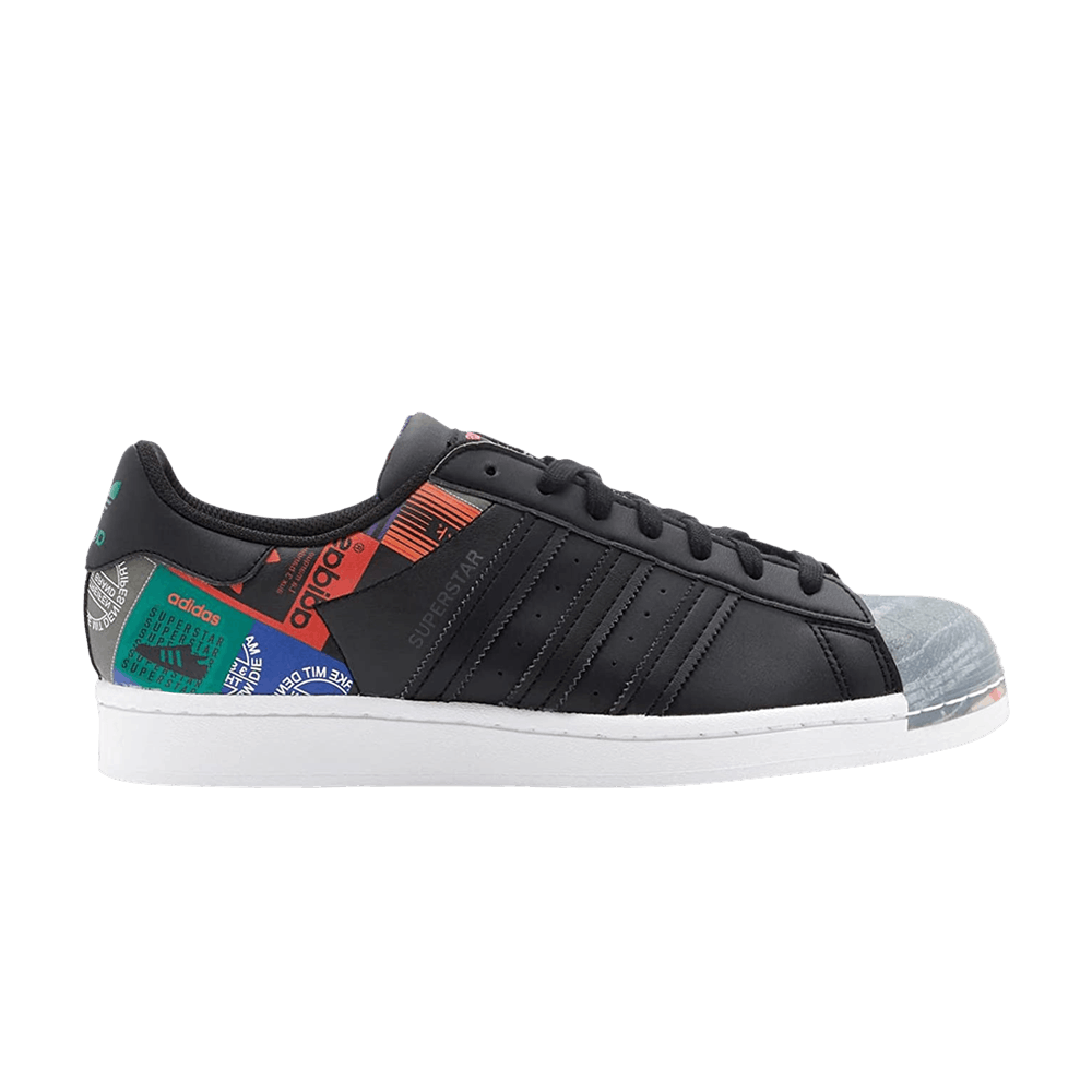 adidas Superstar 'Multi Logo Patches - Black' GX2716 - GX2716 - Novelship