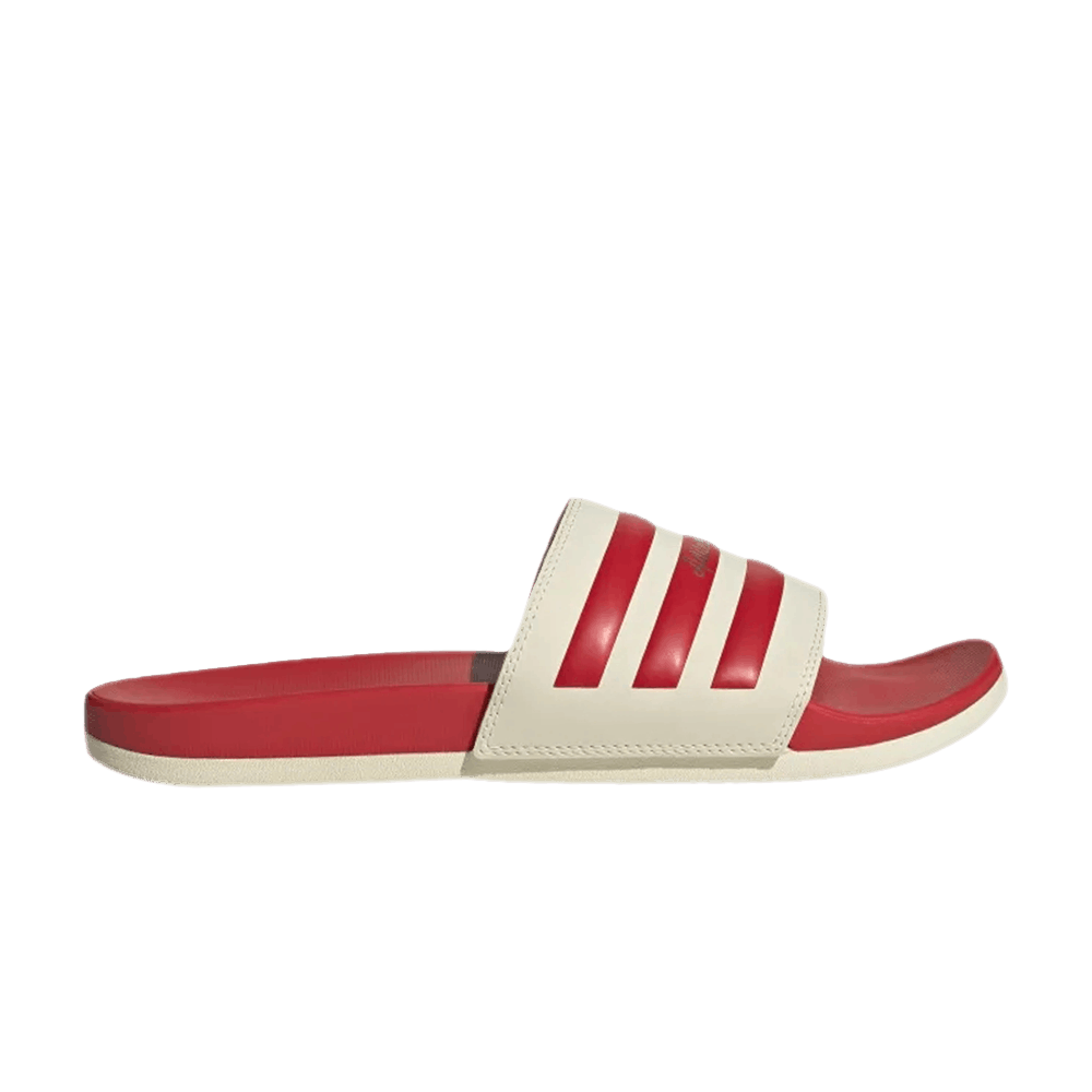 adidas Adilette Comfort Slide 'Wonder White Vivid Red' GW8755 - GW8755 ...