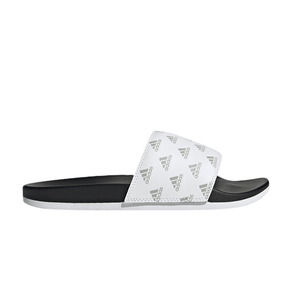 adidas Adilette Comfort Slide 'Repeat Logo ‑ White' GV9737 - GV9737 ...