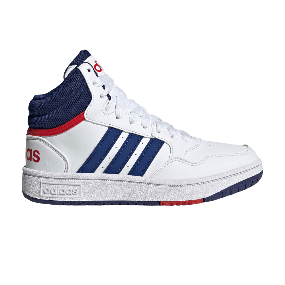 adidas Hoops Mid 'White Victory Blue' (GS) - GZ9647 - Novelship
