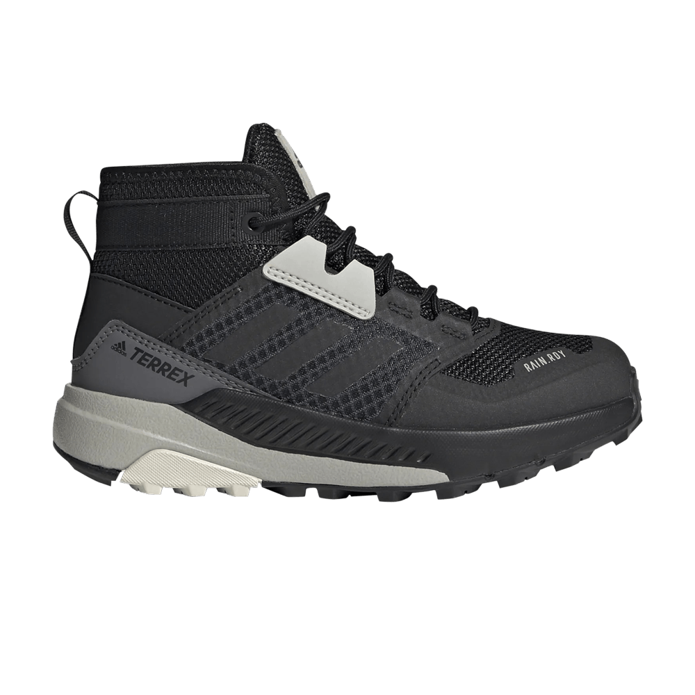 (Grade School) adidas Terrex Trailmaker Mid Rain.RDY 'Black Aluminium ...