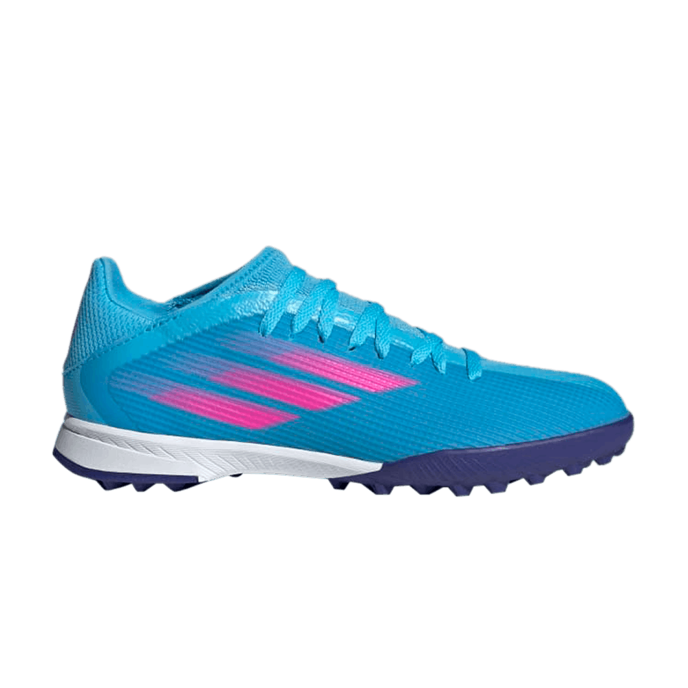(Preschool) (Grade School) adidas X Speedflow.3 TF 'Sky Rush Team Shock ...