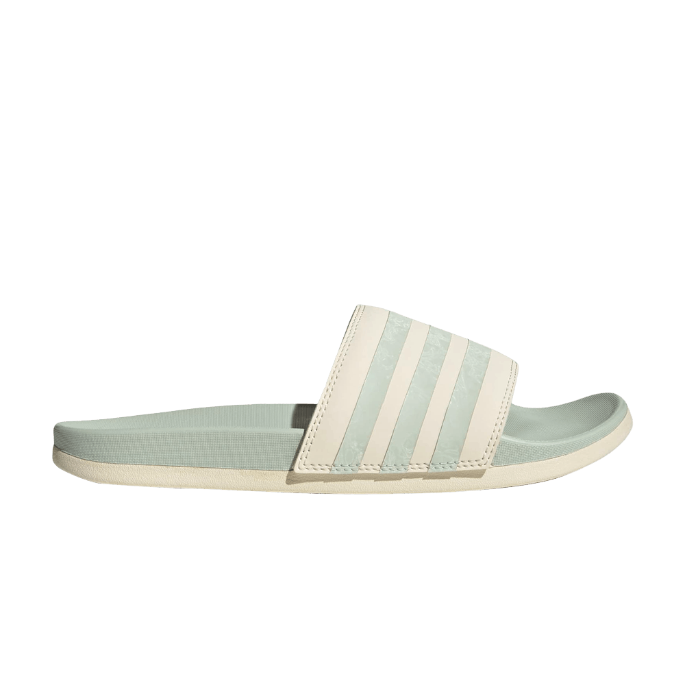 (Women) adidas Adilette Comfort Slide 'White Linen Green' H03620 ...