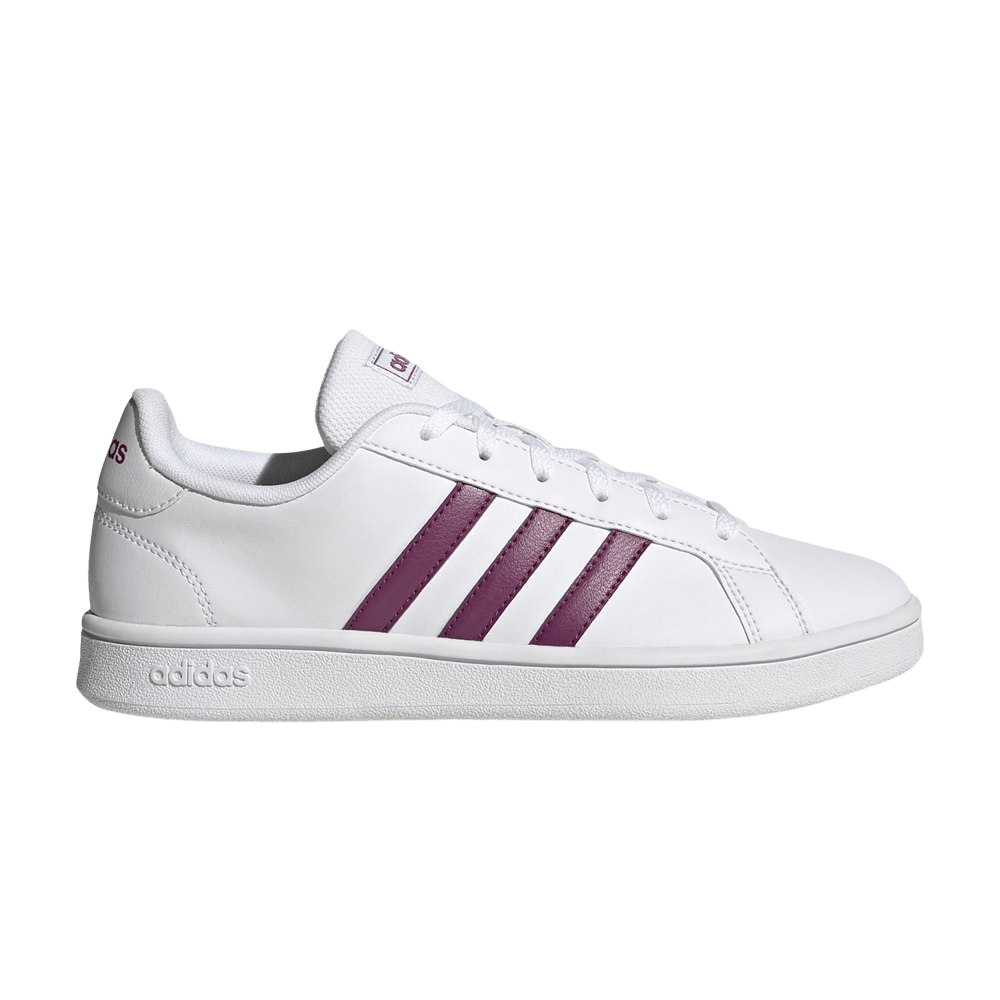 (Women) adidas Grand Court Base 'White Cherry Metallic' FW0810 - FW0810 ...