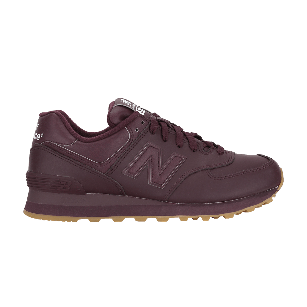 New Balance 574 Leather 'Burgundy' NB574AAB - NB574AAB - Novelship