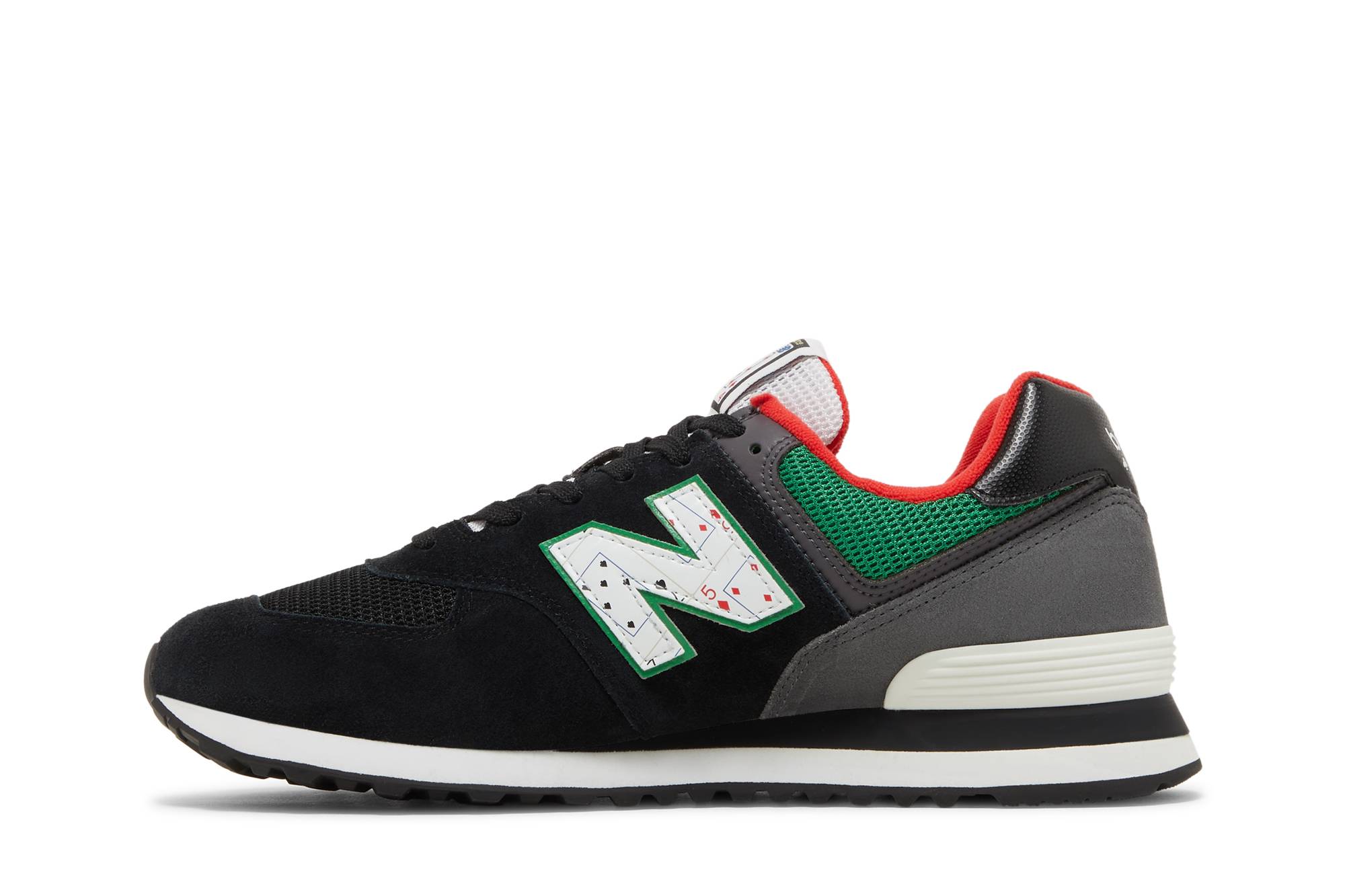 New Balance 574 'Playing Card ‑ Black Varsity Green' - ML574WH2 - Novelship