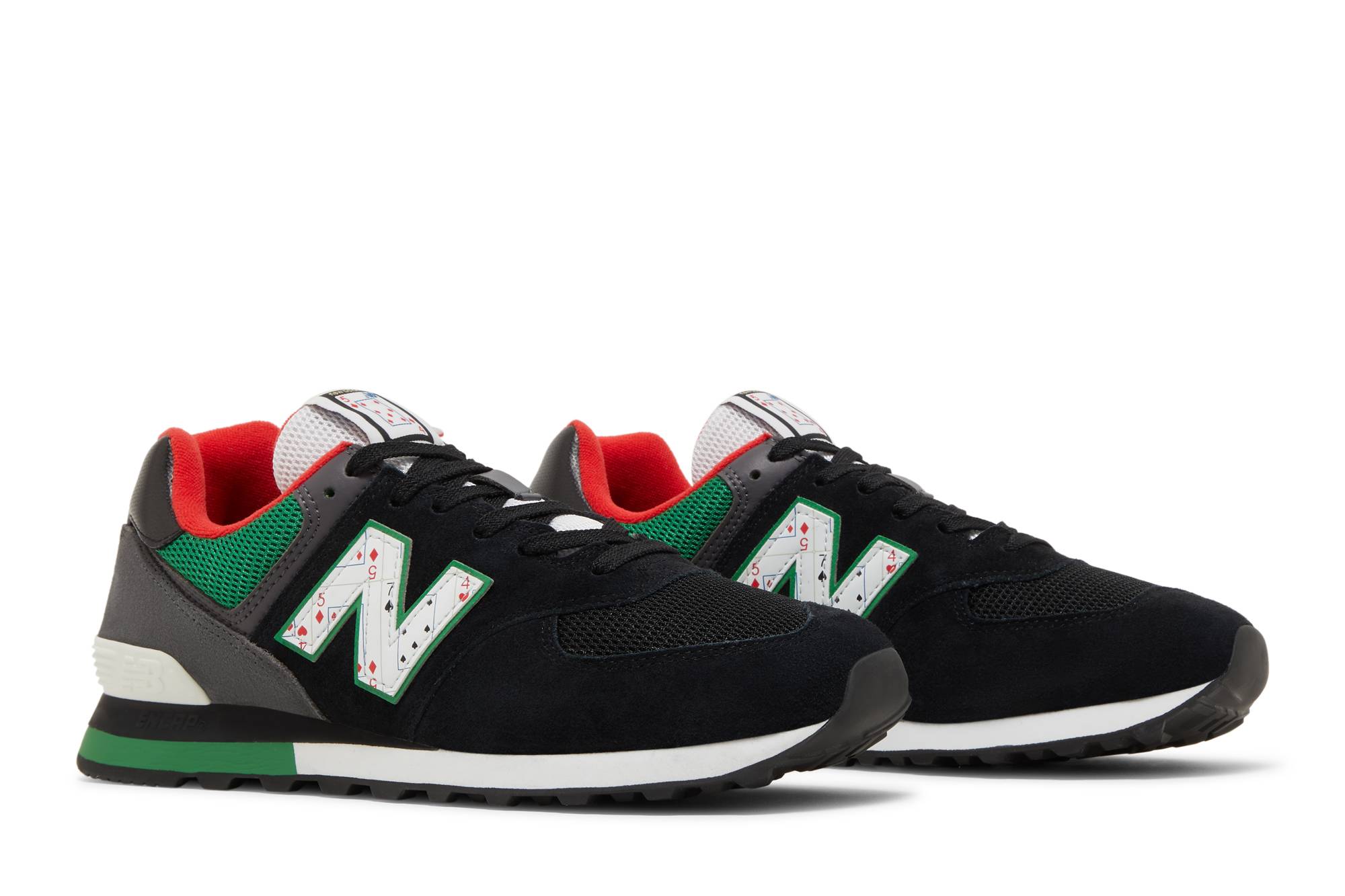 New Balance 574 'Playing Card ‑ Black Varsity Green' - ML574WH2 - Novelship