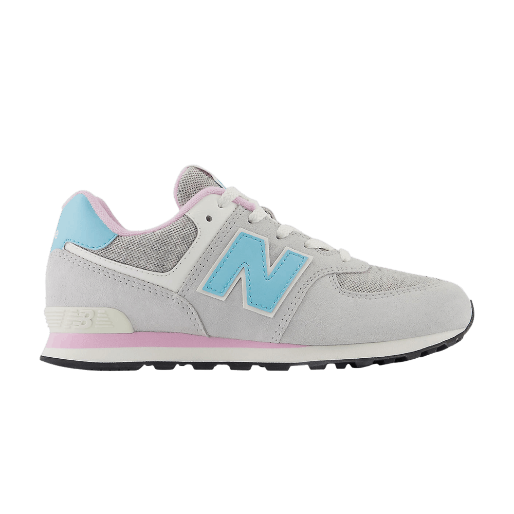(Grade School) New Balance 574 'Brighton Grey Aqua' GC574NB1 - GC574NB1 ...